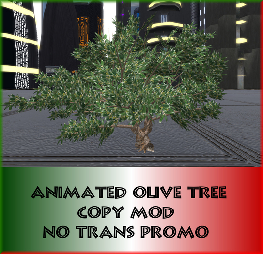 Second Life Marketplace - Animated Olive tree