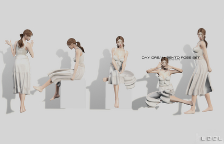 Second Life Marketplace - LOEL - Daydream Bento Pose SET