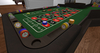 Second Life Marketplace - European Roulette Table With Chips And Rake 3 ...