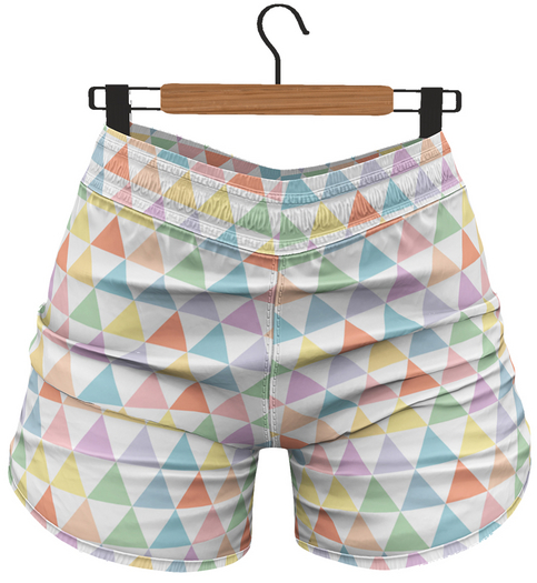 Second Life Marketplace - RIOT / Jessica Shorts - Pattern - Triangles