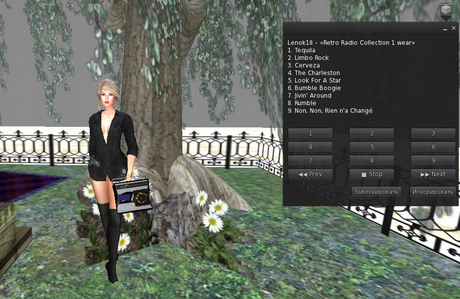 Second Life Marketplace - Retro Radio Collection1 Pack