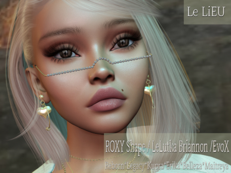 Second Life Marketplace - *LeLi*ROXY Shape *LeLutka Briannon Head 3.1*