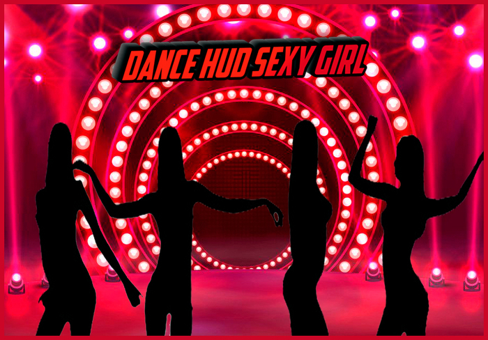 Second Life Marketplace Dance Hud Sexy Girl Bento