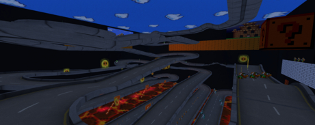 Second Life Marketplace - FULL SIM PRE FAB- 8-bit Dungeon Track