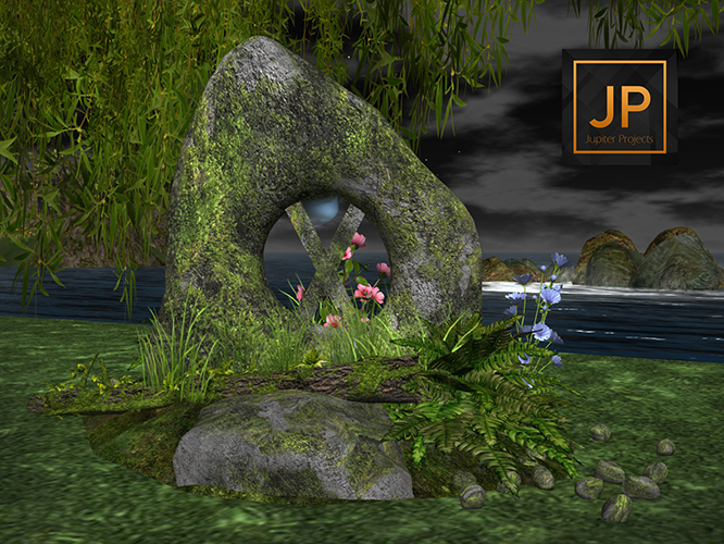 Second Life Marketplace - 13_ 3rd Eye_ Futhark Ruin MB ( Love ) UNCOMMON