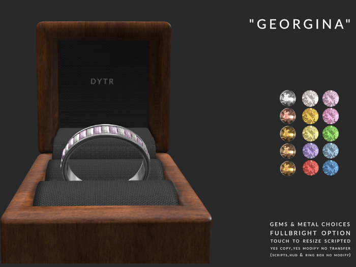 Second Life Marketplace - "Georgina" Ring