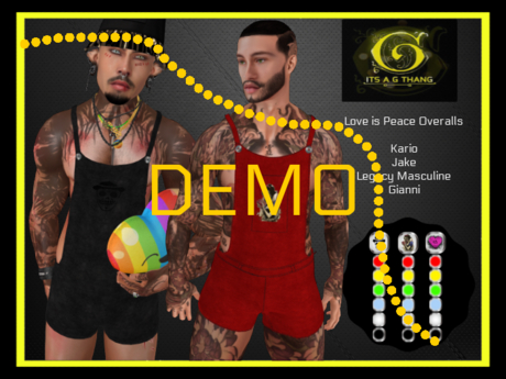 Second Life Marketplace - GThang- Overalls DEMO Unpacker