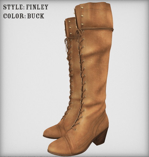 Second Life Marketplace - friday - Finley Boots (Buck)