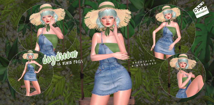 Second Life Marketplace - PHOTOSHOOT: Daydream - Bento Pose Pack