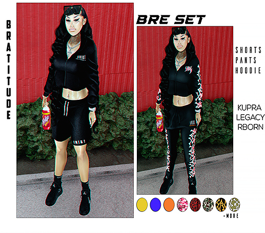 Second Life Marketplace - BRATITUDE // BRE SET PANTS FATPACK