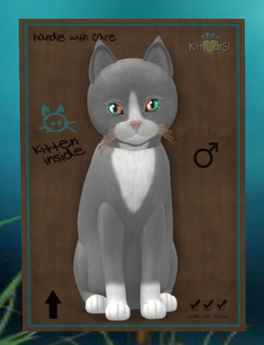 Second Life Marketplace - Chateau Cat - Silver & White Magic Glass