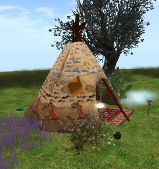 Second Life Marketplace - Sleepy Joe tipi