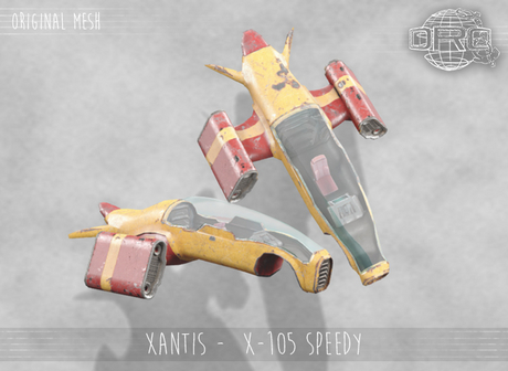 Second Life Marketplace - -DRD- Xantis - X-105 Speedy