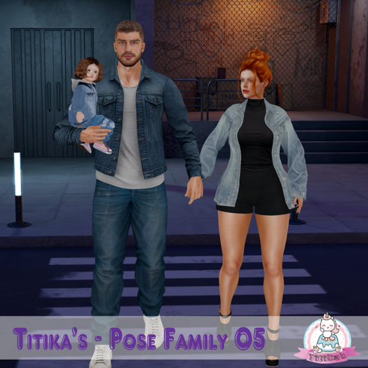 Second Life Marketplace - Titika's - Pose Family 05 (ToddleeDoo)