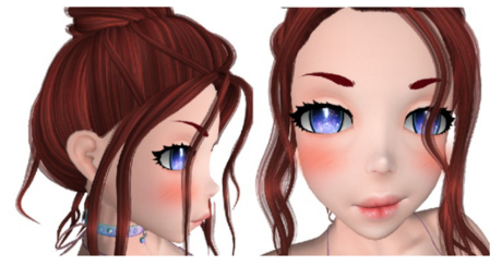 Second Life Marketplace - KK - Kustom Klymax M4 Anime Head Maitreya ...