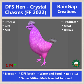 Second Life Marketplace - DFS Hen - Crystal Chasms (FF 2022) (0 Days Old)