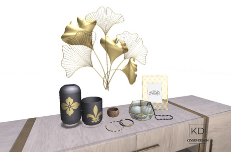 Second Life Marketplace - Keyser Design - Decor set [BOXED]