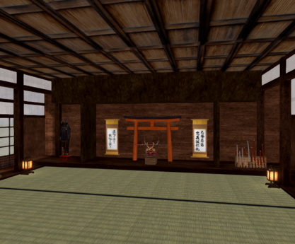 Second Life Marketplace - Japanese Dojo with Decor Items