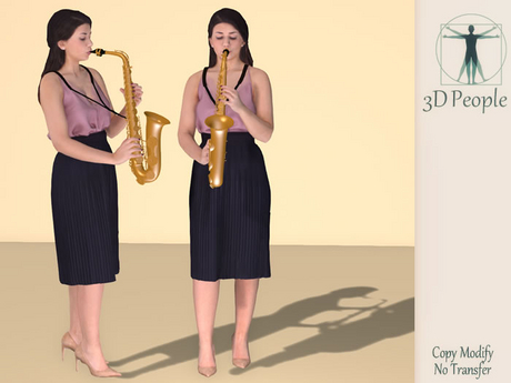 Second Life Marketplace - People Saxo Girl