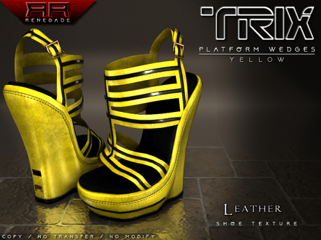 Second Life Marketplace - [Renegade] Trix Platform Wedges - Demo