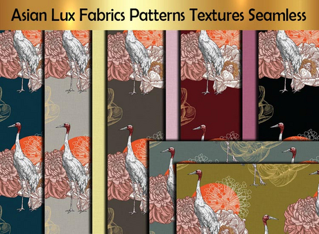 Second Life Marketplace - Asian Lux Fabrics Patterns Textures Seamless