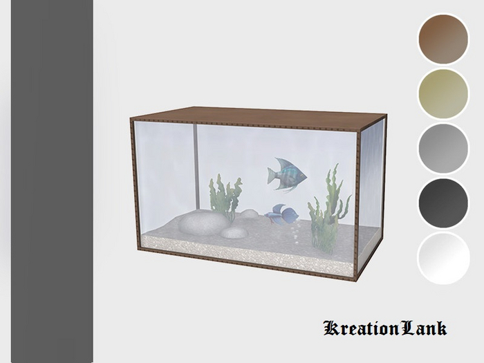 Second Life Marketplace - Worldrium - Fish tank FULL PERM