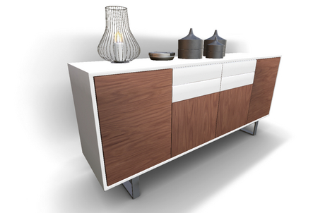 Second Life Marketplace - Keyser Design - MOORE White - Wood 1 [BOXED]