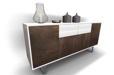 Second Life Marketplace - Keyser Design - MOORE White - Wood 2 [BOXED]