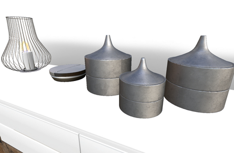 Second Life Marketplace - Keyser Design - MOORE White - Wood 3 [BOXED]