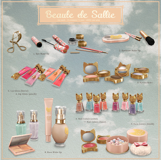 Second Life Marketplace - 9. {sallie} Beaute de Sallie - Face Color (RARE)