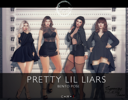 Second Life Marketplace - Synnergy// Pretty Lil Liars - Add to Unpack