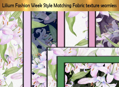 Second Life Marketplace - Lilium Fashion Week Style Matching Fabric ...