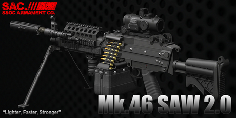 Second Life Marketplace - MESH[SAC] Mk.46 Mod.0 SAW v2.20 Box