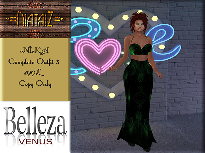 Second Life Marketplace - NIKA Outfit VENUS 3