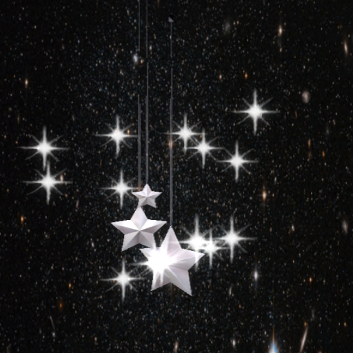 Second Life Marketplace - BUENO-Hanging Stars- White (SCRIPTED- Poof ...