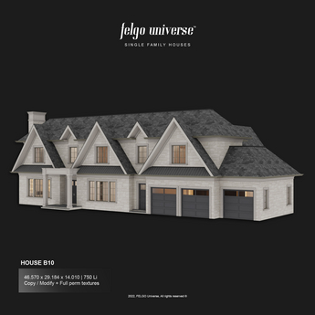Second Life Marketplace - FELGO Universe // House - B10