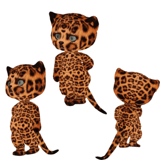 Second Life Marketplace - Dinkies skin Leopard