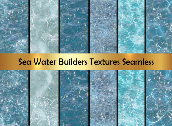 Second Life Marketplace - Sea Water Builders Textures Seamless J