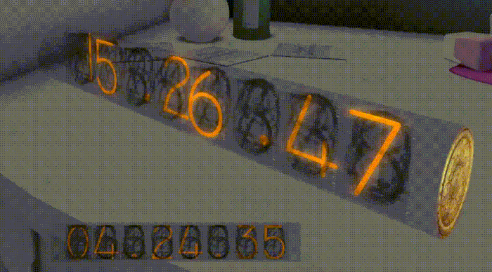 Second Life Marketplace - Nixie Tube Clock&Timer