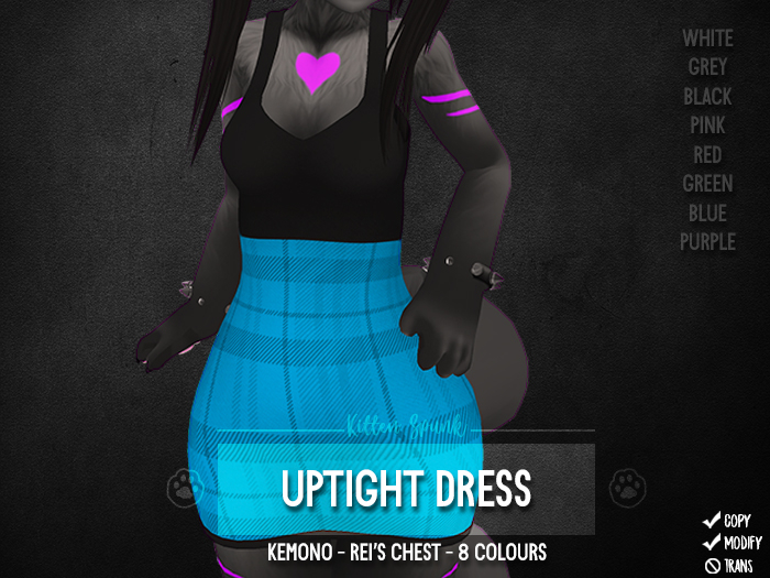 Second Life Marketplace - +KS+ Kemono Uptight Dress