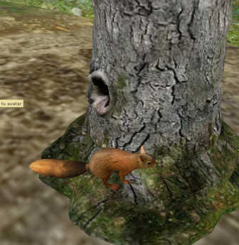 Second Life Marketplace - Squirrel Stump
