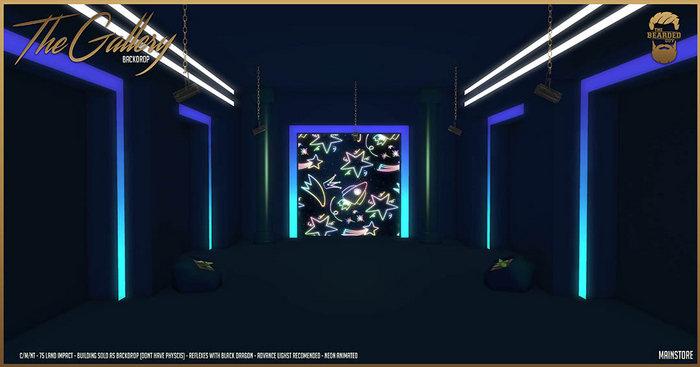 Second Life Marketplace - The Gallery RGB Space - The Bearded Guy