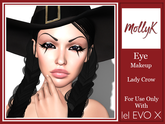Second Life Marketplace - MollyK Eye Makeup - Lady Crow