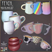 Second Life Marketplace - 13. [Fetch] Moo're Mugs Set - Lumpy Mug (Rez ...