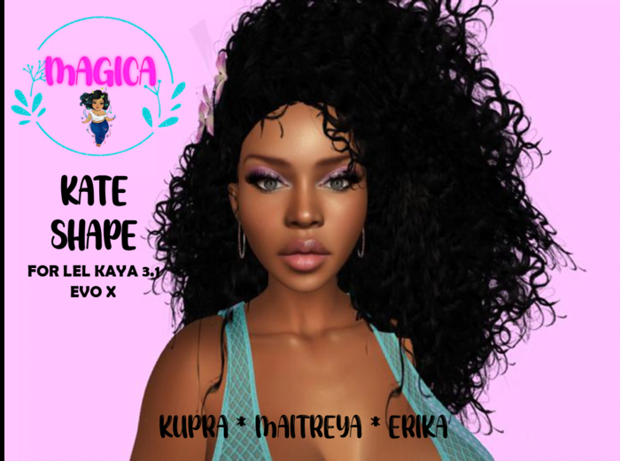 Second Life Marketplace - KATE Shape (Lel Kaya 3.1 Head) Kupra ...
