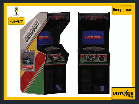 Second Life Marketplace - ::DisturbeD:: Dive Bar - Arcade Cabinet 3 ...