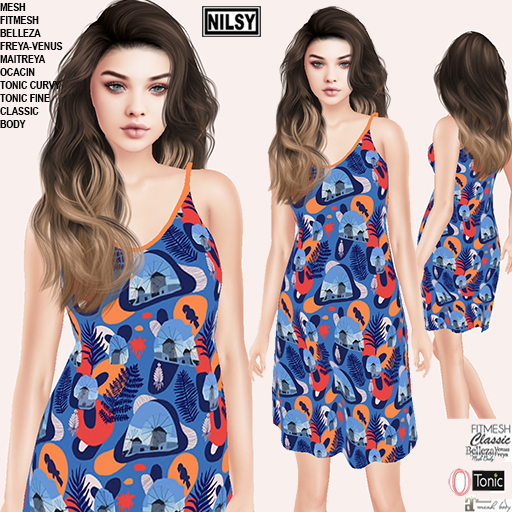 Second Life Marketplace - HOLIDAY DRESS,CL&MESH BODY