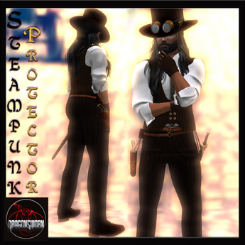 Second Life Marketplace - Steampunk Protector Complete Outfit