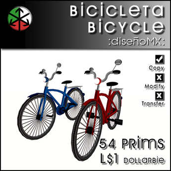Second Life Marketplace - Bicicleta :dMX: Bicycle