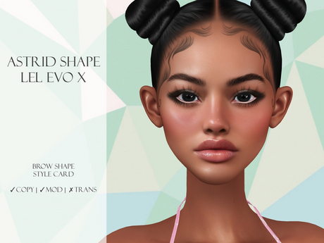 Second Life Marketplace - Astrid shape / Lelutka EvoX Briannon / Legacy ...